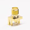 PCB Edge Mount SMA Female Connector, Straight, 50 Ohm - MetabeeAI