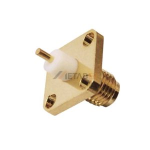 SMA Connector Female for PCB Board Edge Mount - MetabeeAI