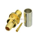 RP-SMA Female Bulkhead Connector - MetabeeAI