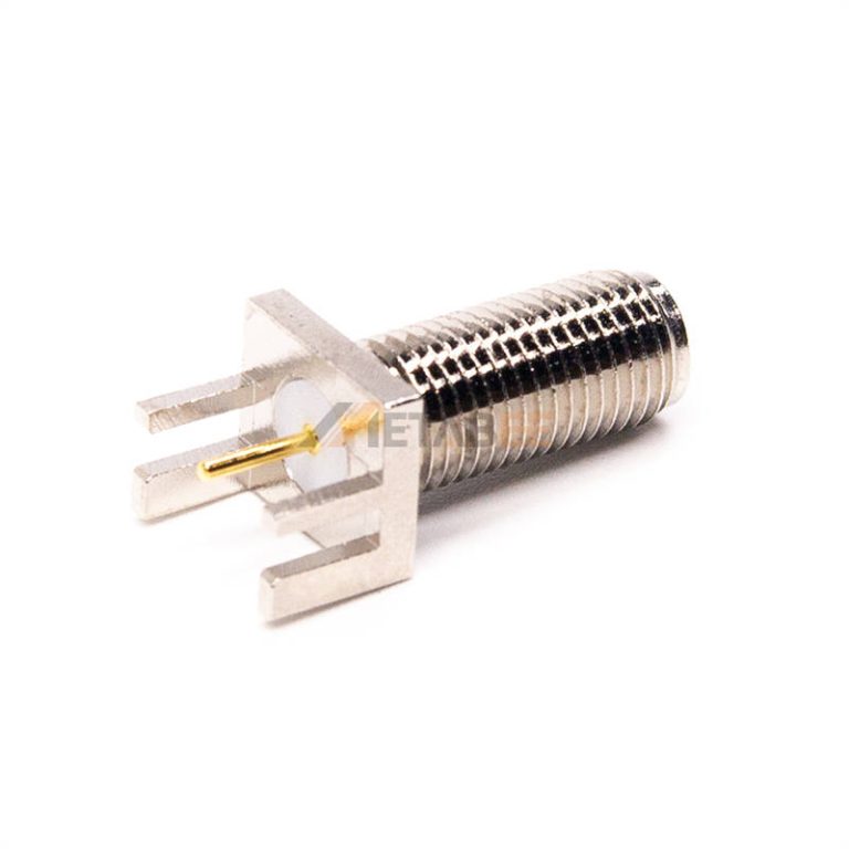 Reverse Polarity SMA Jack PCB Edge Mount Type Connector - MetabeeAI