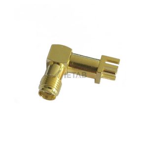 SMA Connector Female for PCB Board Edge Mount - MetabeeAI