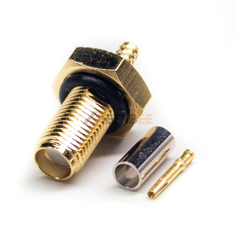 SMA Female Connector Crimp Cable Type, Straight, 50 Ohm - MetabeeAI