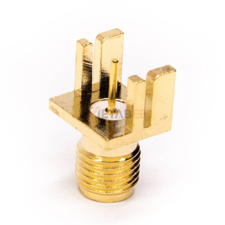SMA Female PCB Edge Launch Connector - MetabeeAI