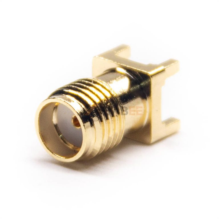 SMA Female PCB Through Hole Connector - MetabeeAI