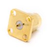 SMA Male Straight 4 Hole Flange Chassis Panel Mount Connector - MetabeeAI