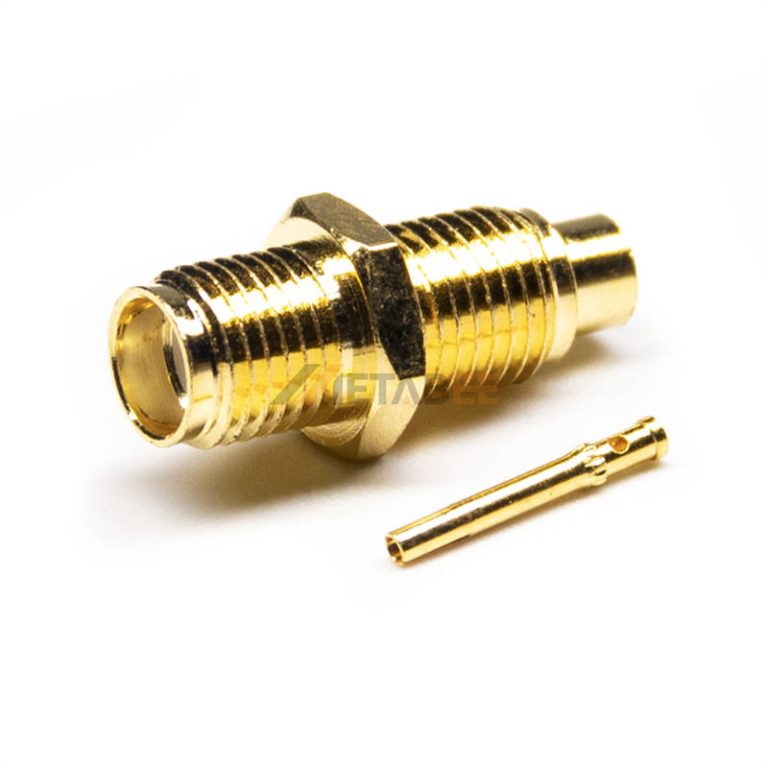SMA Connector Female for PCB Board Edge Mount - MetabeeAI