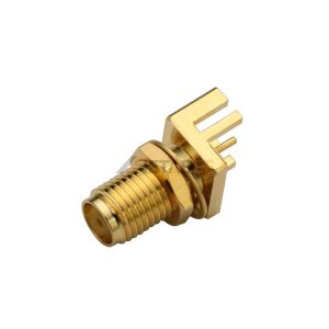 SMA Female PCB Edge Mount Connector - MetabeeAI