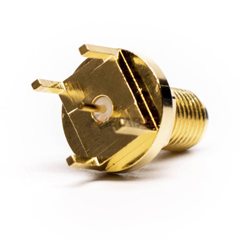 Waterproof SMA Female PCB Through Hole Connector 50 Ohm - MetabeeAI
