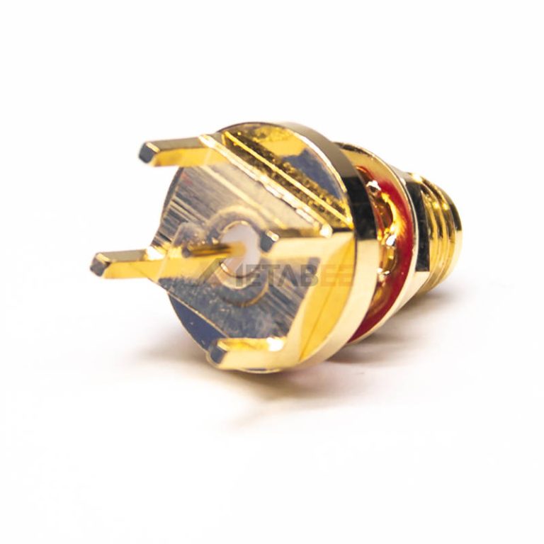 Waterproof SMA Female PCB Through Hole Connector 50 Ohm - MetabeeAI