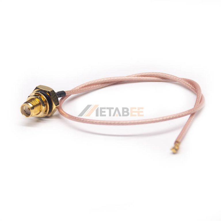UFL to Waterproof SMA Female Bulkhead Connector Cable - MetabeeAI