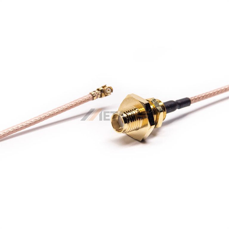 Waterproof Bulkhead SMA Female to UFL IPEX Adapter Cable - MetabeeAI