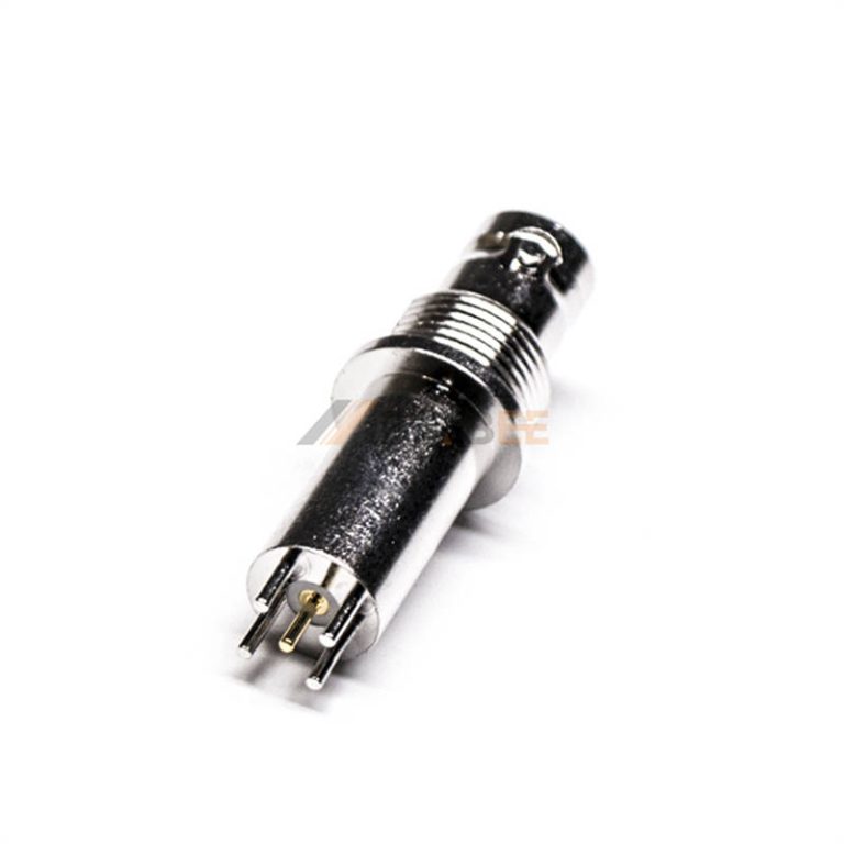 50 Ohm BNC Female Bulkhead Panel Mount Connector for PCB - MetabeeAI