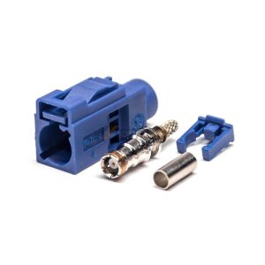 Fakra C Female Connector Crimp Attachment for RG174 / RG316 - MetabeeAI
