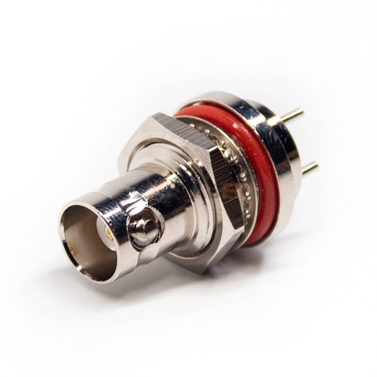 Hermetic BNC Female Bulkhead Connector Through Hole Mount - MetabeeAI