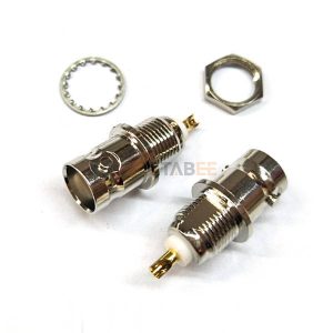BNC Female Bulkhead Connector with Solder Cup Terminal - MetabeeAI