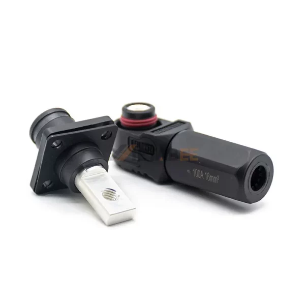 6mm 100A High Voltage Battery Storage Plug Connector - MetabeeAI