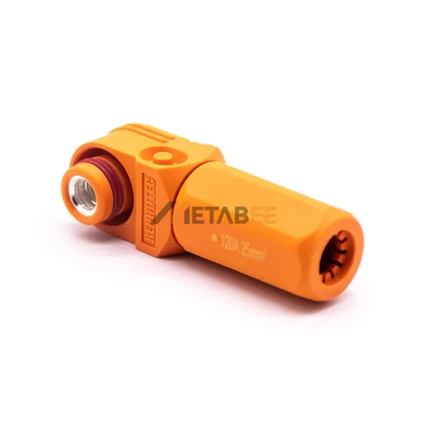 6mm 120A Single Core Battery Energy Storage Plug Connector - MetabeeAI