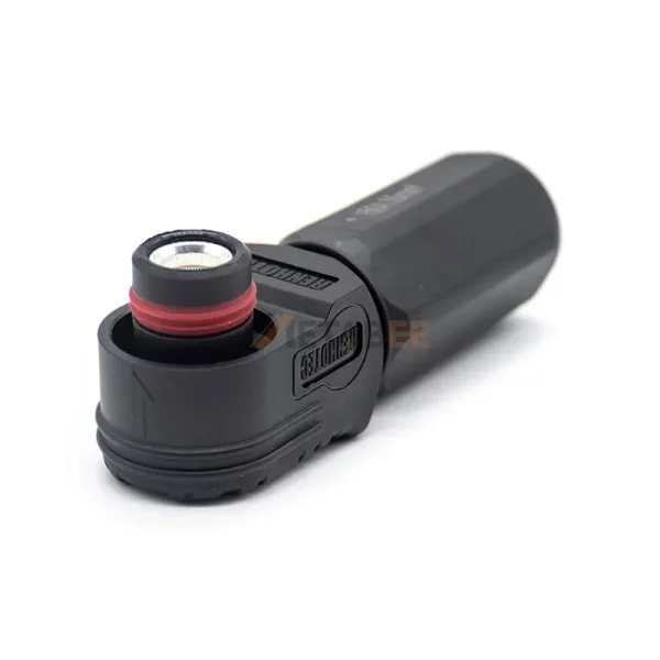 Right Angle 8mm 150A HV Battery Storage Plug Connector - MetabeeAI