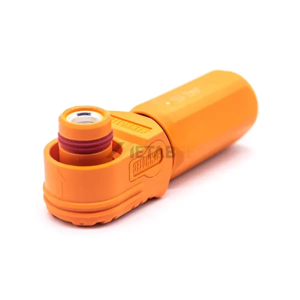 Right Angle 8mm 150A High Voltage Energy Storage Connector - MetabeeAI