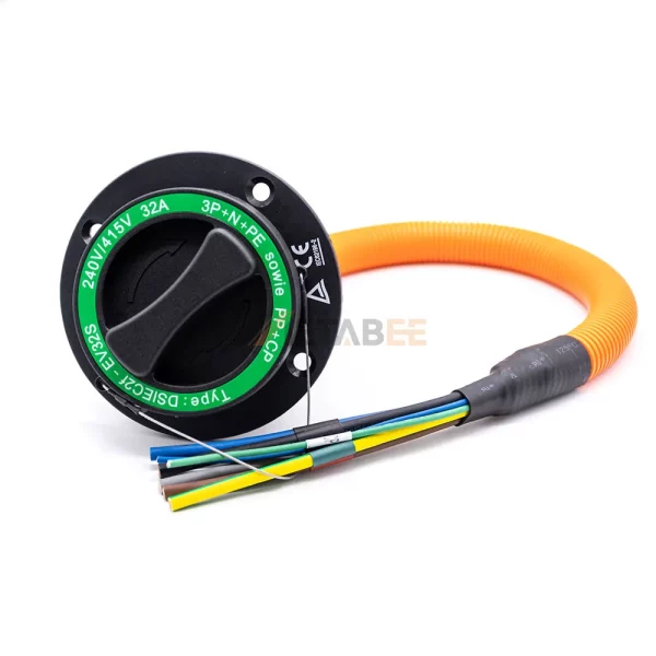 IEC 62196-2 Type 2 AC Plug Charging Cable for EV, 3 Phase MetabeeAI