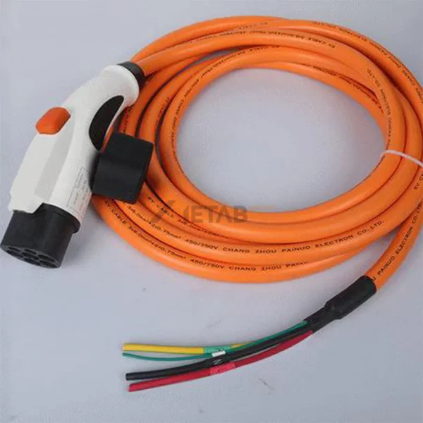 IEC 62196-2 Type 2 AC connector Cable for EV, Plug, 32A, 415V MetabeeAI