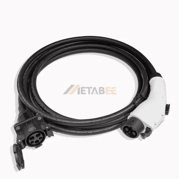 SAE Type 1 AC EV Charging Cable, Plug, Single Phase, 16A, 240V MetabeeAI
