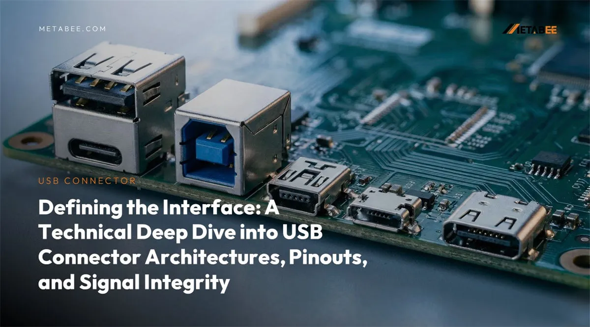 USB Connector Technical Guide: Pinouts, Specs & Selection - MetabeeAI